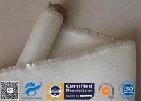 China 800℃ Fire Resistant 0.7mm High Silica Glass Fiber Cloth Satin 8HS Weave for sale