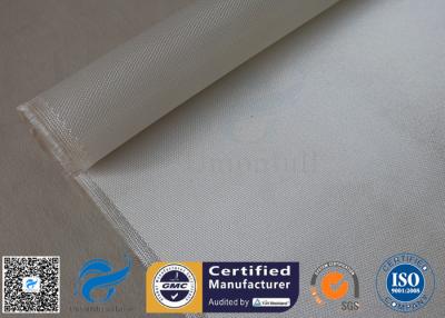 China 800 Degree Celsius Fiber Glass 600gsm High Silica Cloth For Fire Blanket for sale