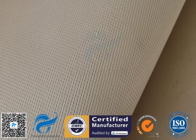 China High Density Silica Fabric Brown 1200G 1.3MM Welding Heat Insulation Cloth for sale