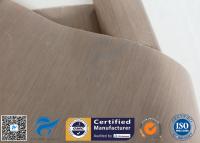 China 0.12mm 260℃ PTFE Coated Fiberglass Fabric For Heat Press Transfer Machine for sale