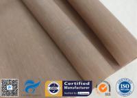 China 0.12mm PTFE Coated Fiberglass Fabric Non Stick Food Grade BBQ Grill Mat Oven Liner for sale