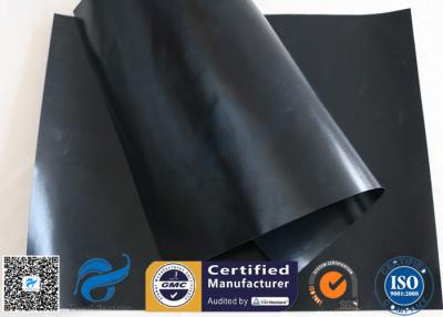 China PTFE Coated Fiberglass Fabric 0.12mm Black 1270mm Width Food Grade Heat Resistant to 260℃ for sale