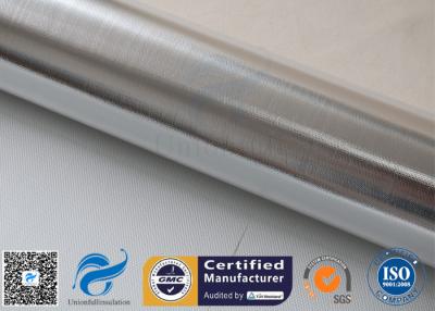 China Aluminium Foil Fiberglass Fabric UPEAL-8732 for Firefighter Suits - 480g/m² Weight, 0.43mm Thickness, High Temperature Resistance for sale
