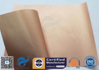 China 7.9mil Non Stick Silicone Baking Mat Copper PTFE for Grill / Oven / Pan Liner for sale