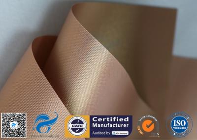 China 2 Pack 0.2mm Copper PTFE BBQ Non Stick Silicone Baking Mat Oven Liner for sale