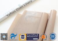 China 33 X 40cm FDA 0.2mm Non Stick Silicone Oven Liner PTFE BBQ Grill Mat for sale