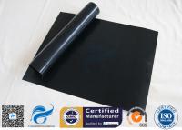 China 0.12mm FDA Black Non-Stick PTFE BBQ Grill Mat 15.75x13 Inch Oven Liner with 56% Teflon Content for sale