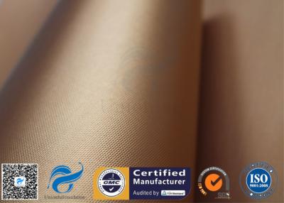 China Copper Non Stick Silicone Baking Mat 0.2mm 260℃ PTFE Coated Grill Mat for sale