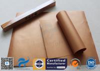 China FDA PTFE Copper BBQ Grill Mat 33x40cm 0.2mm Thick Non-Stick Baking Liner Heat Resistant to 260°C for sale