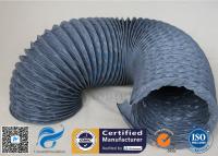 China PVC Coated Fiberglass Flexible Air Duct 150mm Diameter with -50 to 260°C Temperature Range for sale