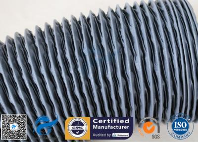 China Waterproof  Grey PVC Coated Fiberglass Fabric 0.25mm Air Ducting Cloth for sale