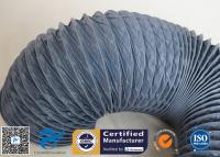 China Waterproof / Fire Resistant PVC Coated Fiberglass Fabric For Flexible Air Ducting for sale