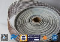 China Black / Brown PTFE Coated Fiberglass Fabric Open Mesh Conveyor Belt for sale