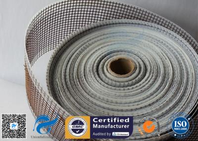 China Black / Brown PTFE Coated Fiberglass Fabric Open Mesh Conveyor Belt for sale