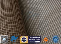 China PTFE Coated Fiberglass Mesh Fabric 4X4MM Conveyor Belt 260℃ Heat Resistant for sale