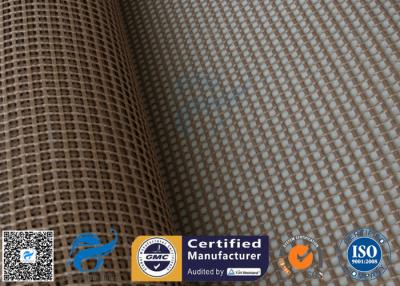 China PTFE Coated Fiberglass Mesh Fabric 4X4MM Conveyor Belt 260℃ Heat Resistant for sale
