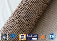 China 4x4 Heat Resistant PTFE Coated Fiberglass Mesh Conveyor Belt -70°C to +260°C Temperature Range for sale