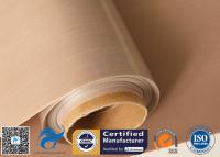 China 61 Inches high temperature fabric , PTFE coated fiberglass cloth Oven Liner Materials for sale