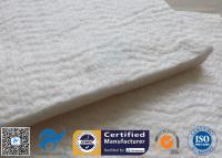 China High Silica Fiberglass Needle Mat For Thermal Insulation Jacket 125KG / M3 20MM for sale