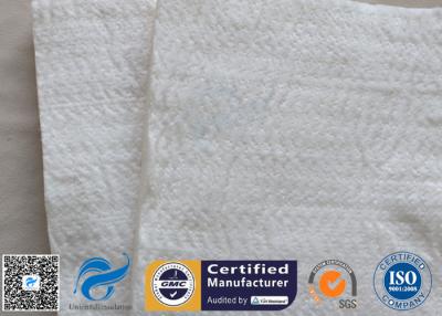 China High Silica Fiberglass Needle Mat 25mm 1200°C Fire Door Insulation Blanket 133kg/m³ Density for sale