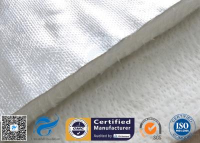 China Aluminium Foil Fiberglass Needle Mat 25MM 150KG/M3 E Glass Fibre Needled Flets for sale