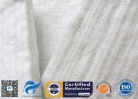 China Aluminium Foil Fiberglass Needle Mat 25MM White Acoustic Absorption Fibre Felt for sale