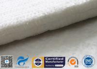 China 25mm White E Glass Fiberglass Needle Mat Heat Insulation - 150kg/m³ Density, 800°C Temperature Rating for Mufflers for sale