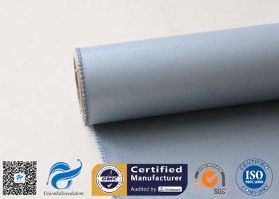 China Flameproof 600 g/m2 Silicone Coated Fiberglass Fabric for Heat Insulation for sale