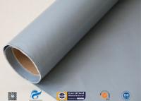 China 0.3mm Silicone Coated Fiberglass Fabric - 280g/m² Thermal Insulation Material with 260℃ Temperature Rating for sale