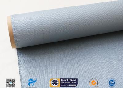 China 1mm Silicone Coated Fiberglass Fabric - 1050g/m² Fireproof Thermal Insulation Material for Industrial Applications for sale