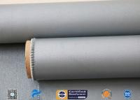 China Grey Silicone Coated Fiberglass Fabric 31OZ 0.85MM Industrial Welding Blanket for sale