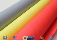 China Silicone Coated Fiberglass Fabric 28.3OZ 0.65MM Grey Fire Smoke Curtain Cloth for sale