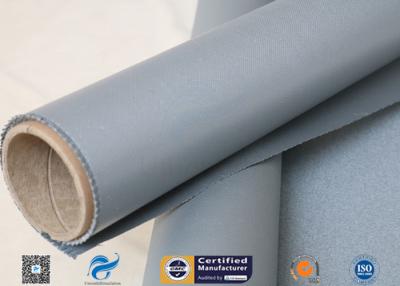 China Silicone Coated Fiberglass Fabric Grey 1050GSM 39