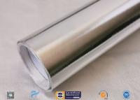 China 260℃ Tear Resistance 12.6oz Aluminium Foil Coated Fiberglass Fabric for sale