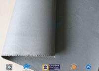 China 44oz 1.5mm Silicone Coated Fiberglass Fabric Cloth For Welding Blanket for sale