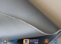 China Grey 0.5mm 510g Silicone Coated Fiberglass Fabric For Expansion Joint for sale