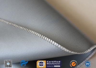 China Grey 0.5mm 510g Silicone Coated Fiberglass Fabric For Expansion Joint for sale