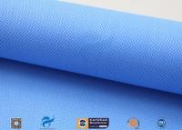 China 0.5mm 15oz Blue Silicone Coated Fiberglass Fabric For Auto Part Insulation for sale