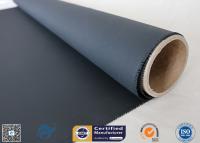 China Electrical Insulation Alkali Free 0.45mm 80/80g Silicone Coated Fiberglass Fabric for sale