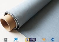 China Grey Silicone Coated Fiberglass Fabric 1600GSM 47OZ Heavy Duty Welding Blanket for sale