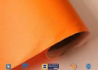 China 3732 Orange Fire Resistant Silicone Coated Fiberglass Fabric Glass Fiber Cloth for sale