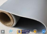 China Fire Blanket 590g 1.5m Width Silicone Coated Fiberglass Fabric High Temp.Resist for sale