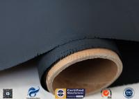 China Chemical Resistance 40/40g 1*50m 4H Satin Weave Silicone Coated Fiberglass Fabric for sale