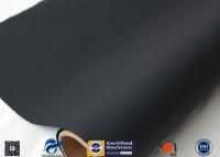 China 260℃ Satin Weave 80/80g Coating C-glass Silicone Coated Fiberglass Fabric 0.45mm for sale