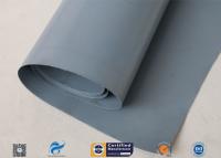 China 100cm Width PVC Coated Fiberglass Cloth For Fire Resistant / Waterproof Air Duct for sale
