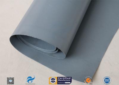 China 100cm Width PVC Coated Fiberglass Cloth For Fire Resistant / Waterproof Air Duct for sale