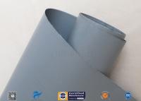 China 280G 0.25mm PVC Coated Fiberglass Fabric for Flexible Air Duct - 1000mm Width, FDA Approved for sale