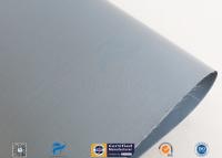China 7628 Grey Waterproof PVC Coated Fiberglass Fabric - 280g/m² Weight, 0.25mm Thickness for Industrial Applications for sale