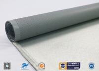 China 3784 Silicone Coated Fiberglass Fabric Fireproof Cloth With 150g One Side Coating for sale