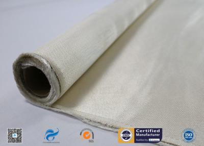 China High Temperature 0.7mm Brown High Silica Cloth Heat Resistant for sale